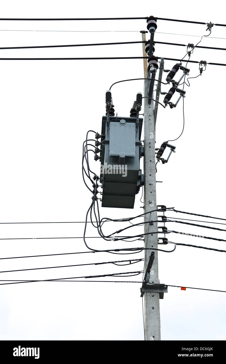 Power line transformers hi-res stock photography and images - Alamy