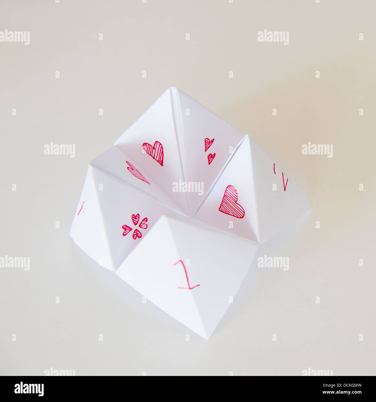 Paper fortune teller hi-res stock photography and images - Alamy