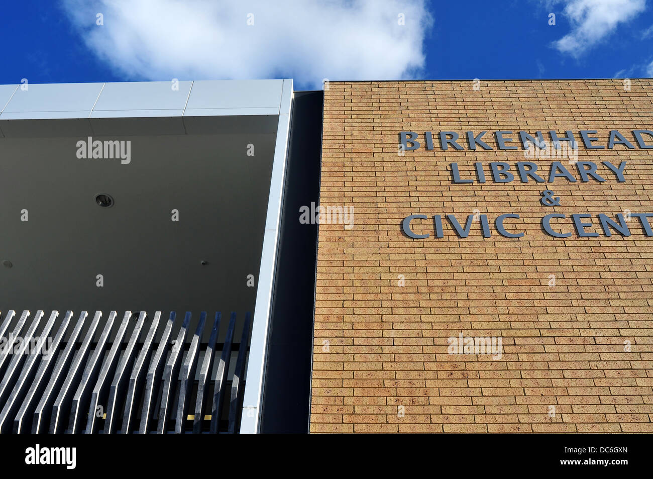 Birkenhead Library and Civic Centre, Auckland, New Zealand Stock Photo ...