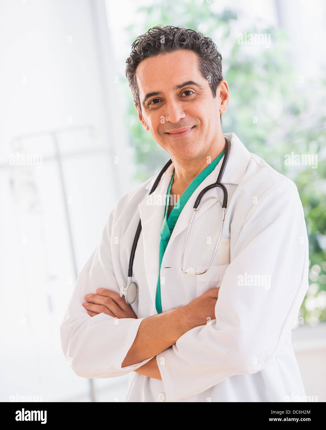 Portrait of doctor Stock Photo - Alamy