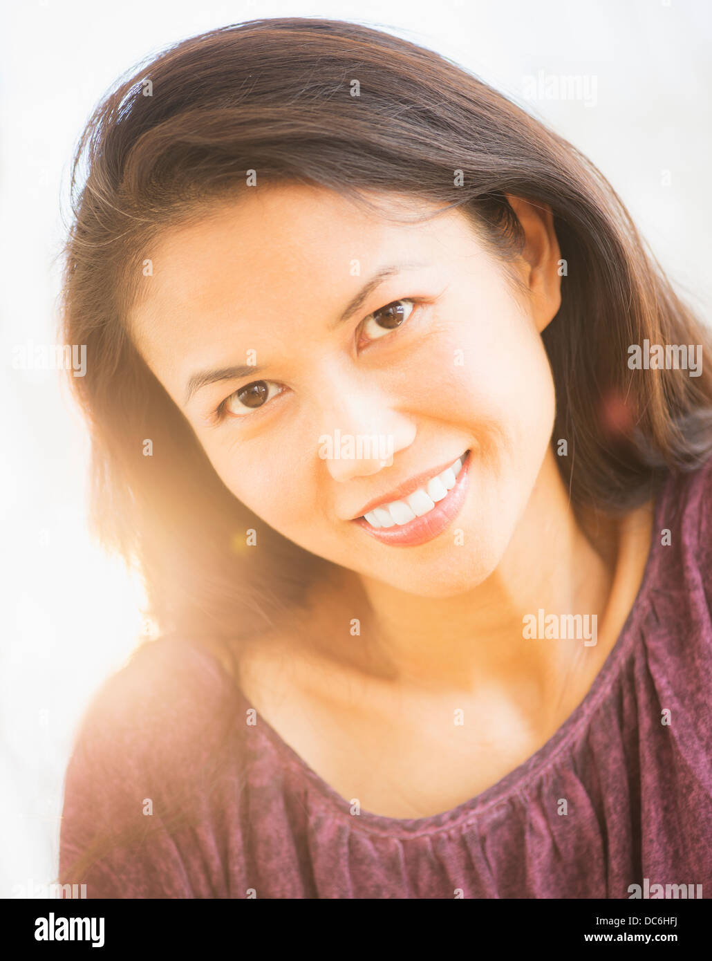 Portrait of mid adult women Stock Photo - Alamy