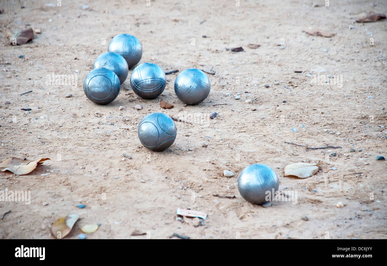 Petanque ball sport boules hi-res stock photography and images - Alamy