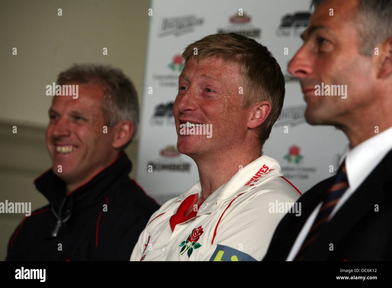 Lancashire County Cricket Club photocall April 6th 2009. Press ...