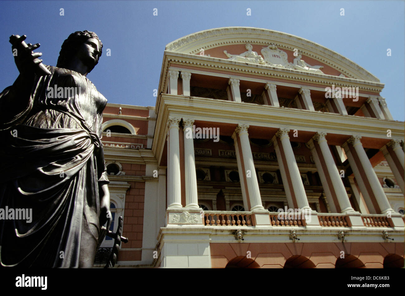 Manaus opera house exterior hi-res stock photography and images - Alamy