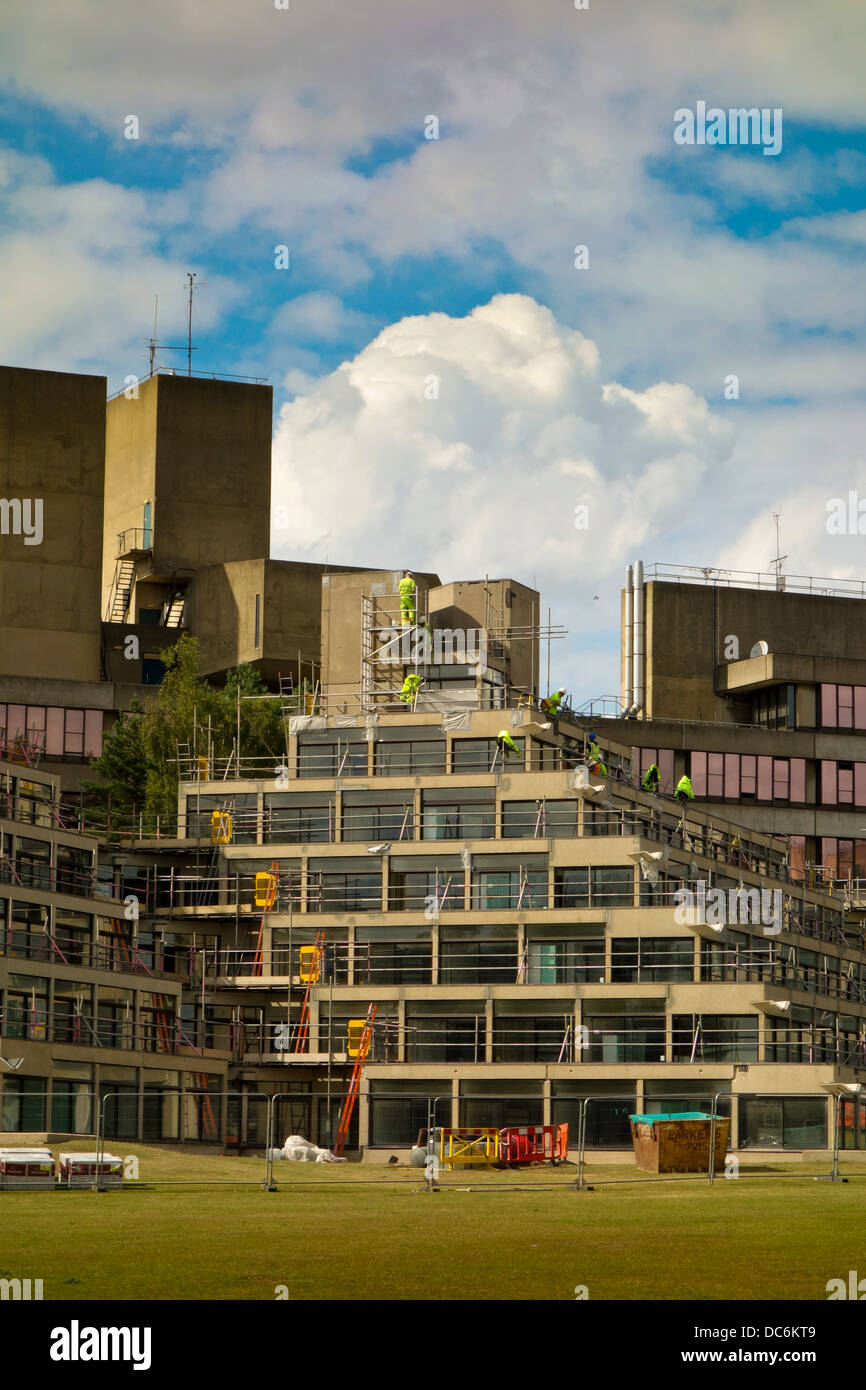 residential buildings known as the Ziggurats Stock Photo - Alamy