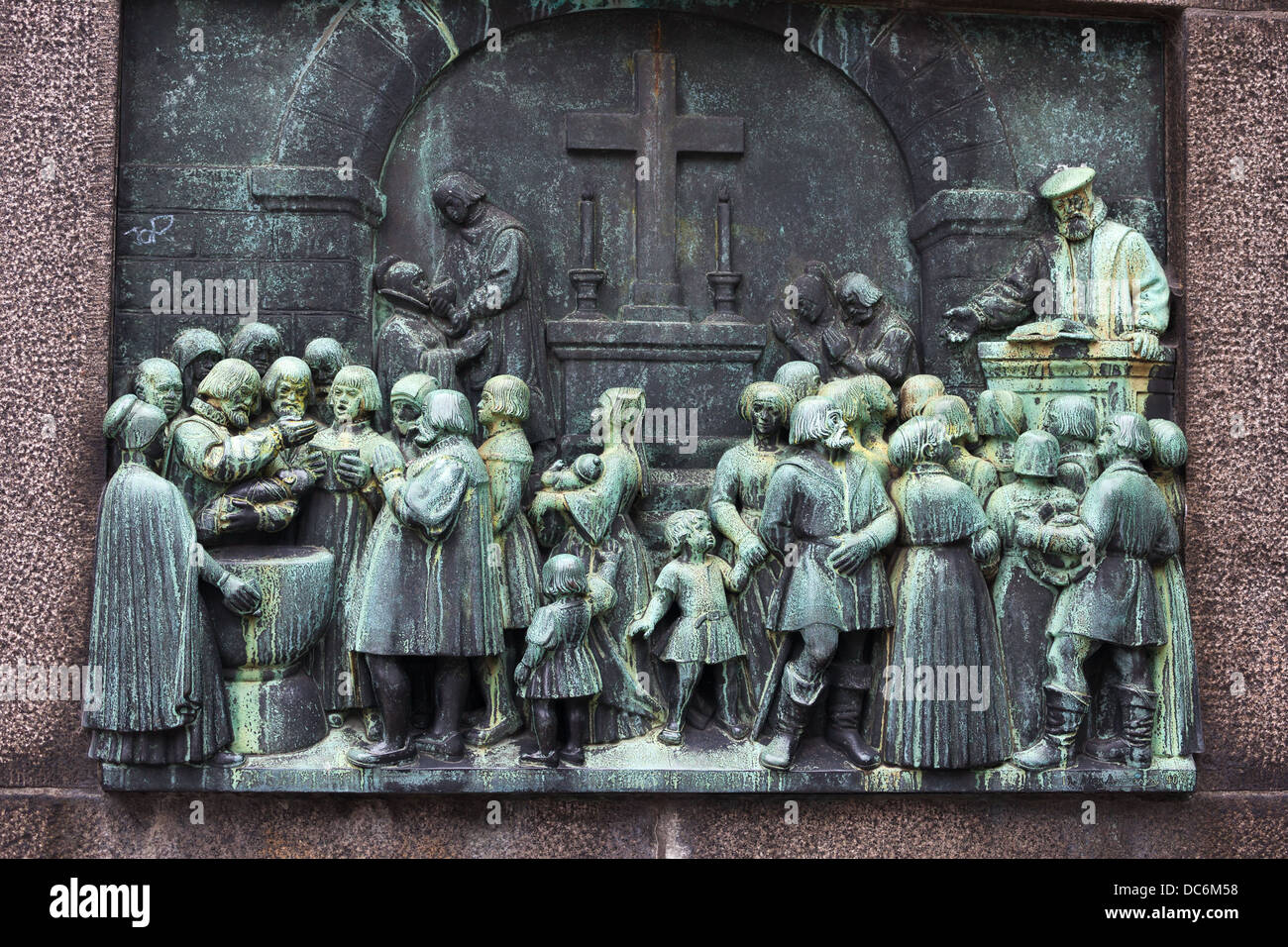 Reformation of denmark monument hi-res stock photography and images - Alamy