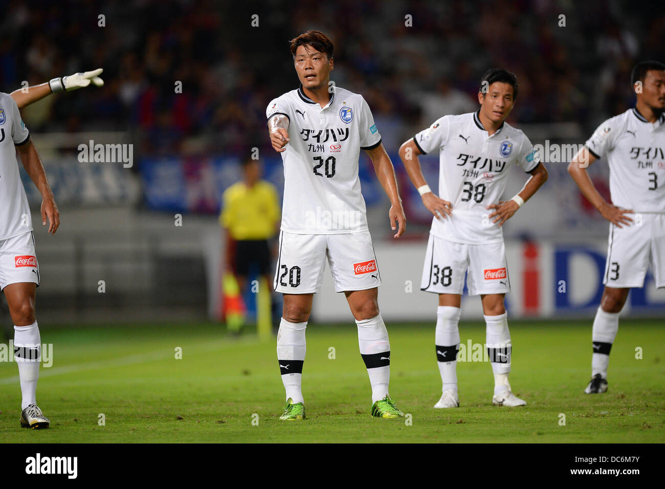 (L-R) Yasuhito Morishima, Riki Matsuda (Trinita), AUGUST 3, 2013 ...