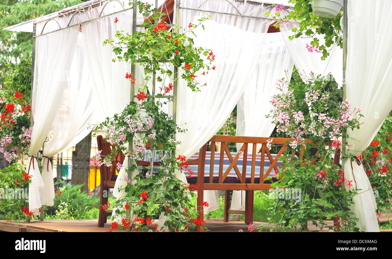 Hotel red awnings hi-res stock photography and images - Alamy