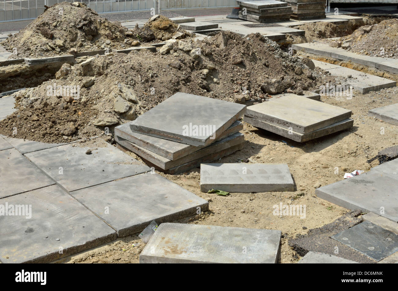 Pavement Construction Work High Resolution Stock Photography and Images ...