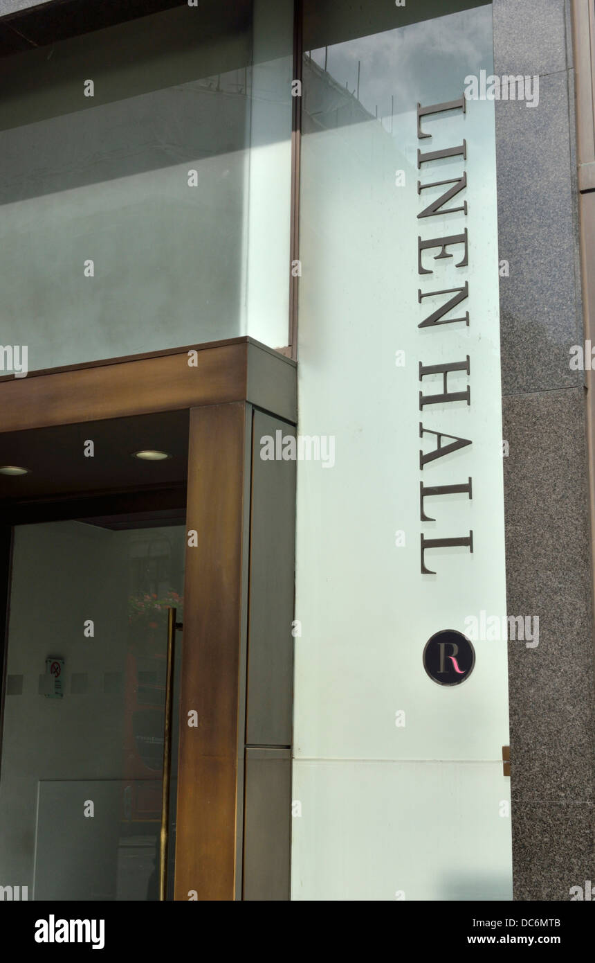 Linen Hall office building in Regent Street, London, UK Stock Photo - Alamy