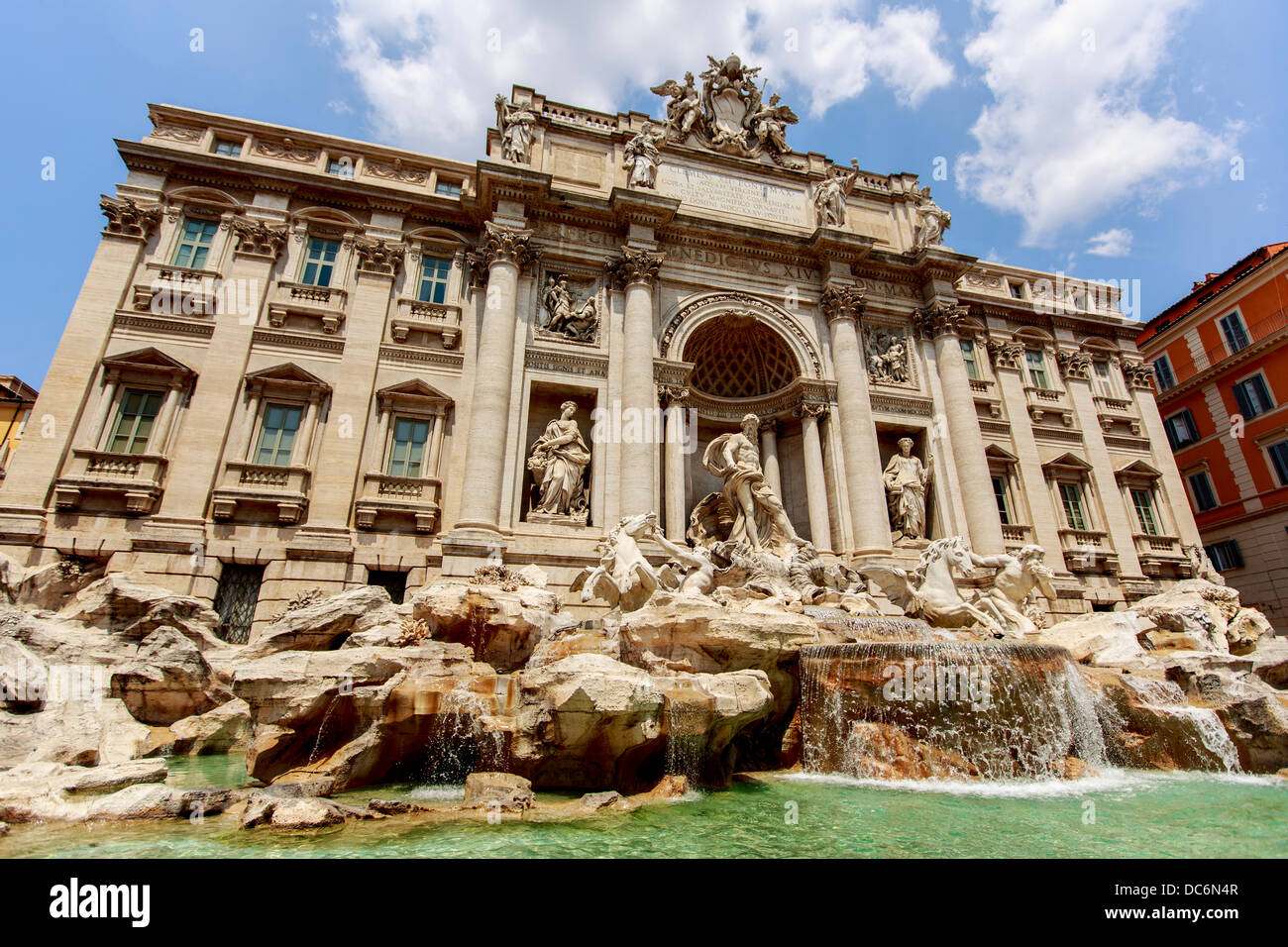 Trevi fountain in Rome, Italy Stock Photo - Alamy