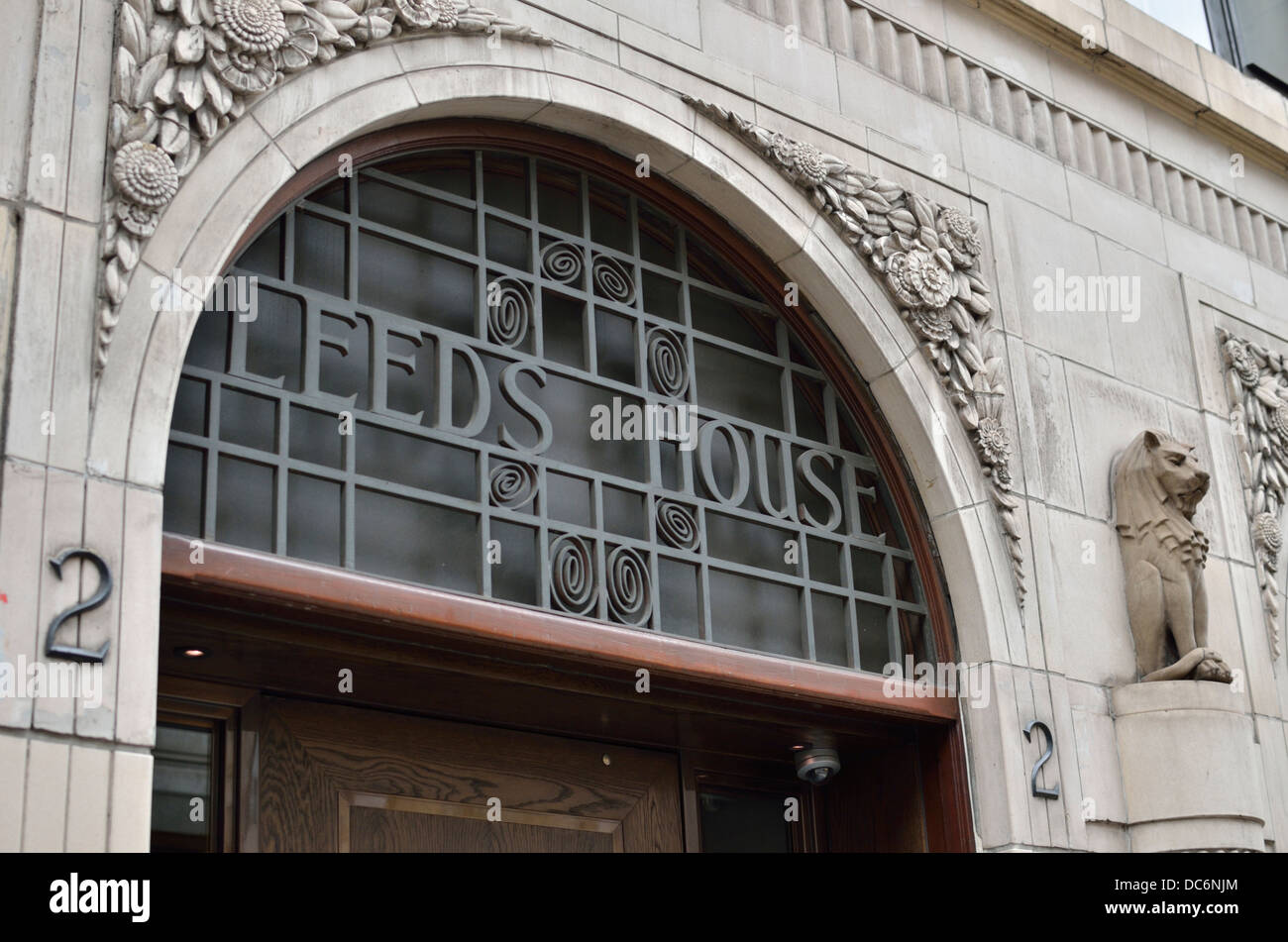 Leeds House in Cavendish Place W1, London, UK Stock Photo - Alamy