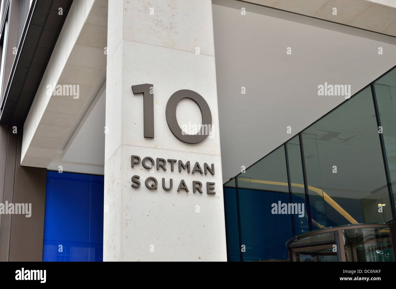 10 Portman Square office building, Marylebone, London, UK Stock Photo ...