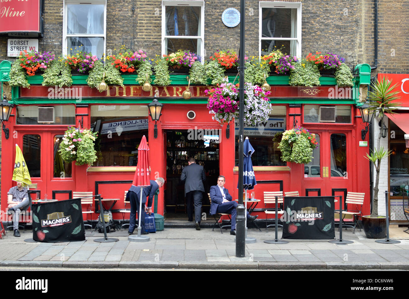 The Barley Mow pub in Dorset Street, Marylebone, London, UK Stock Photo ...