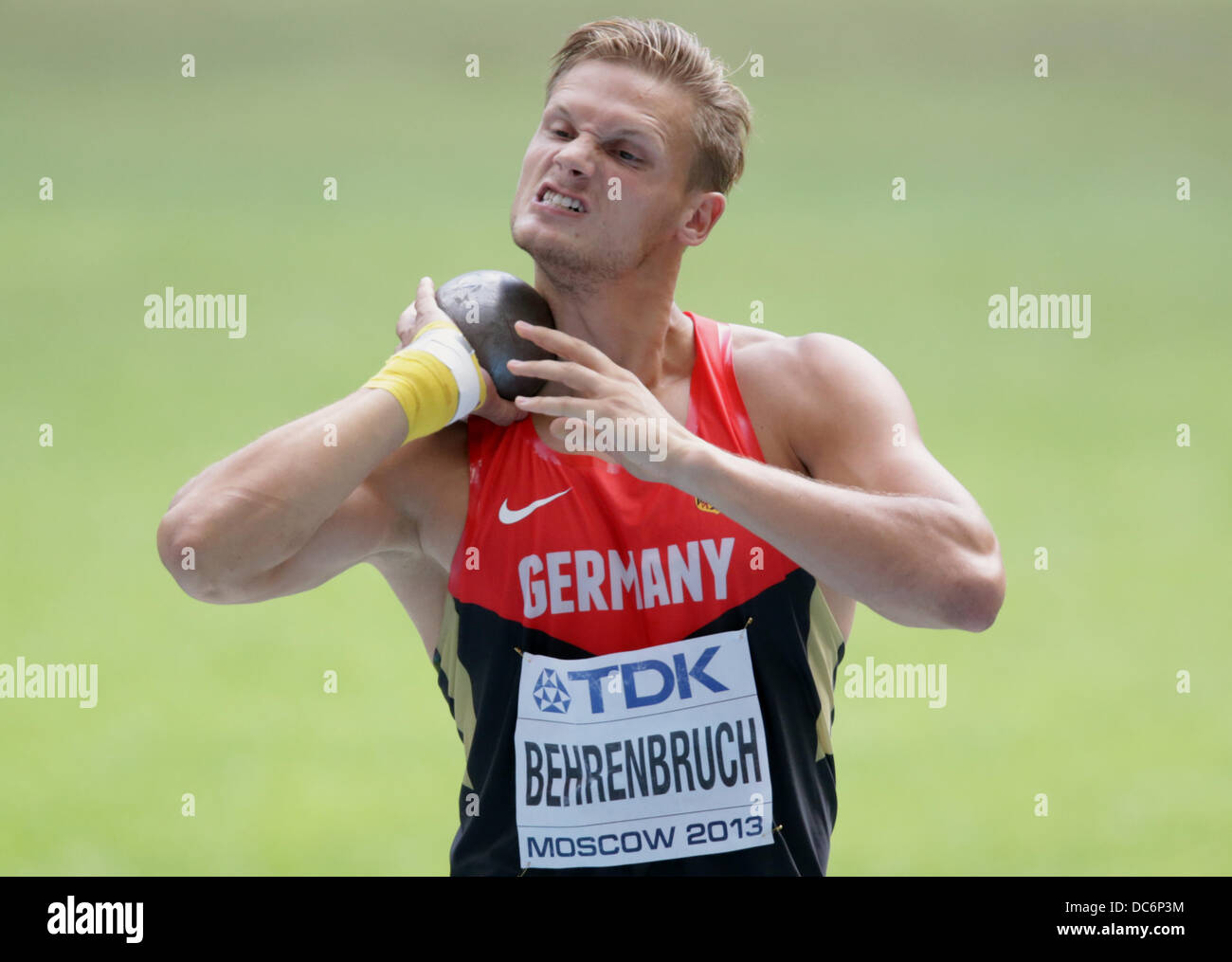 Moscow, Russia. 10th Aug, 2013. Pascal Behrenbruch of Germany competes ...