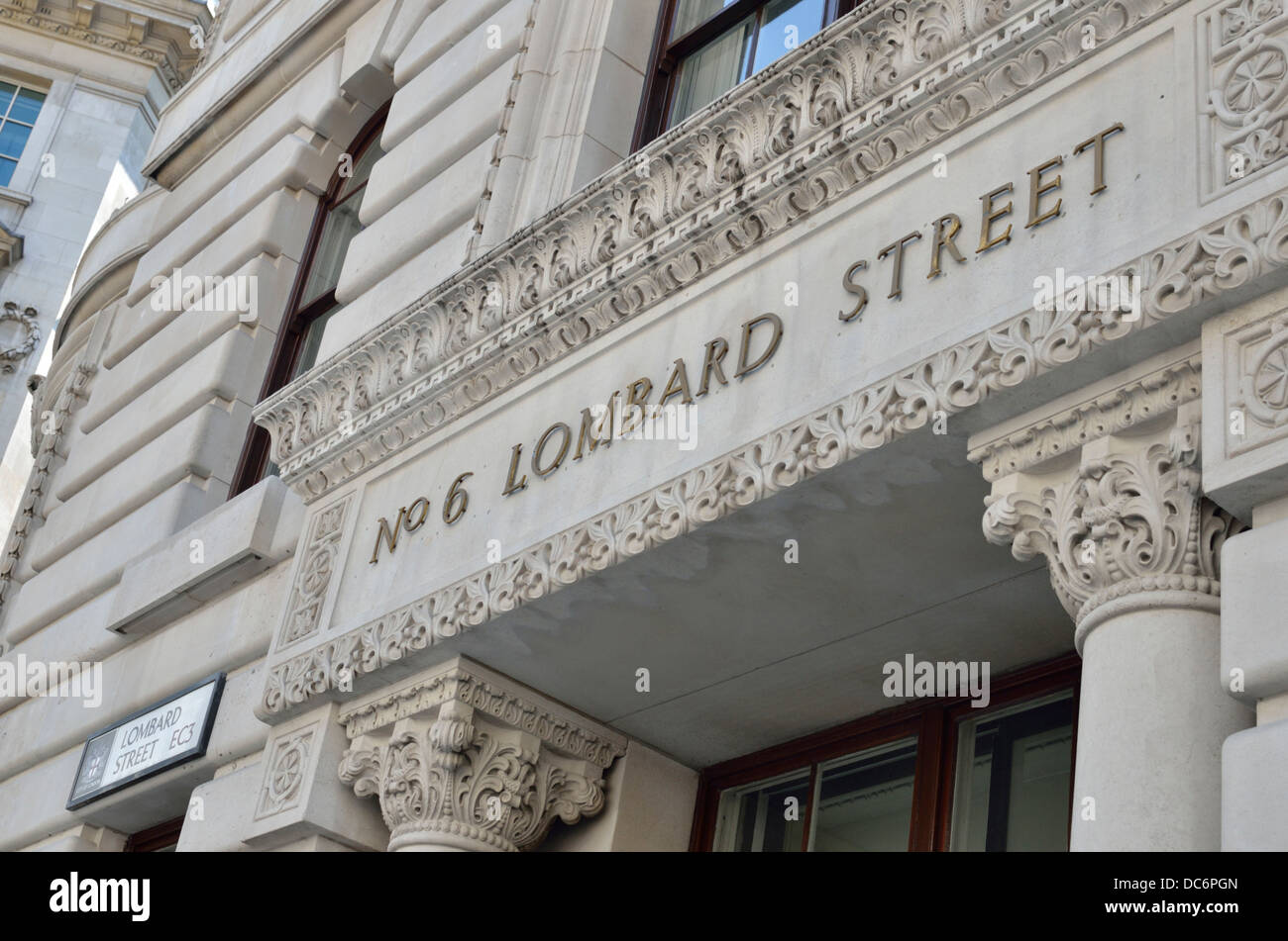 Lombard street london hi-res stock photography and images - Alamy