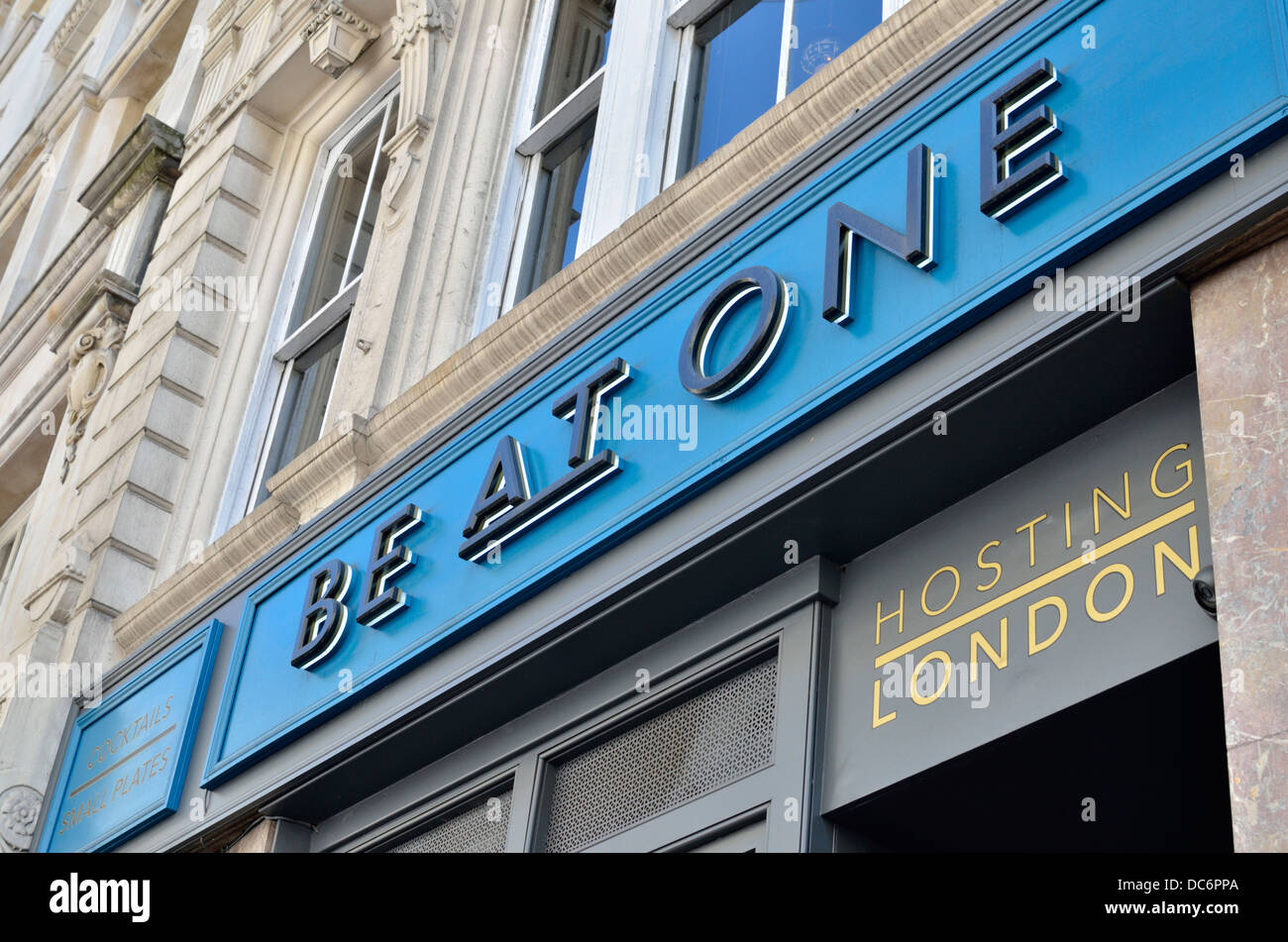 Be At One Guildhall cocktail bar in Gresham Street, City of London ...