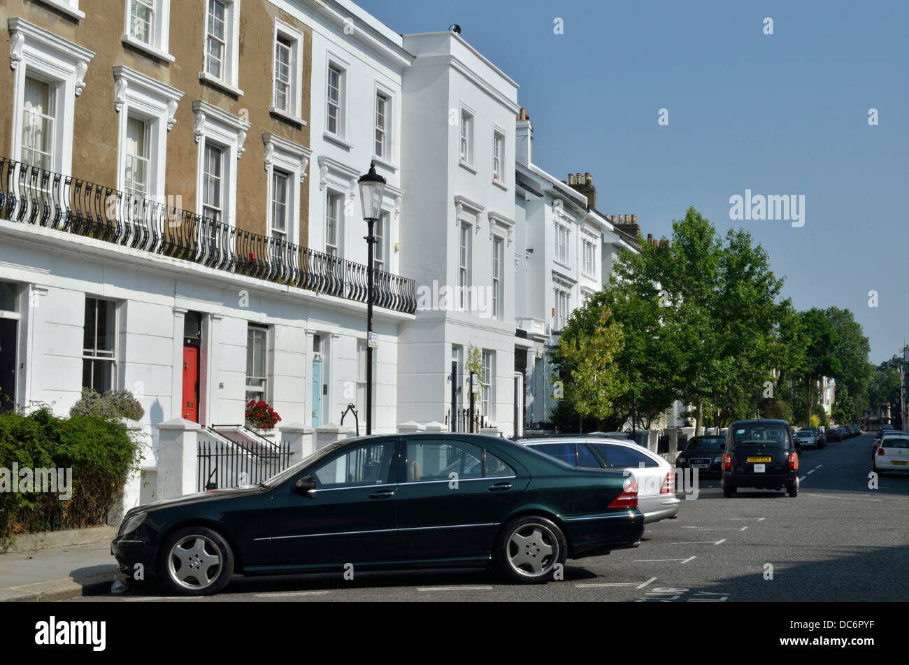 Portland Road W11, Holland Park, London, UK Stock Photo - Alamy