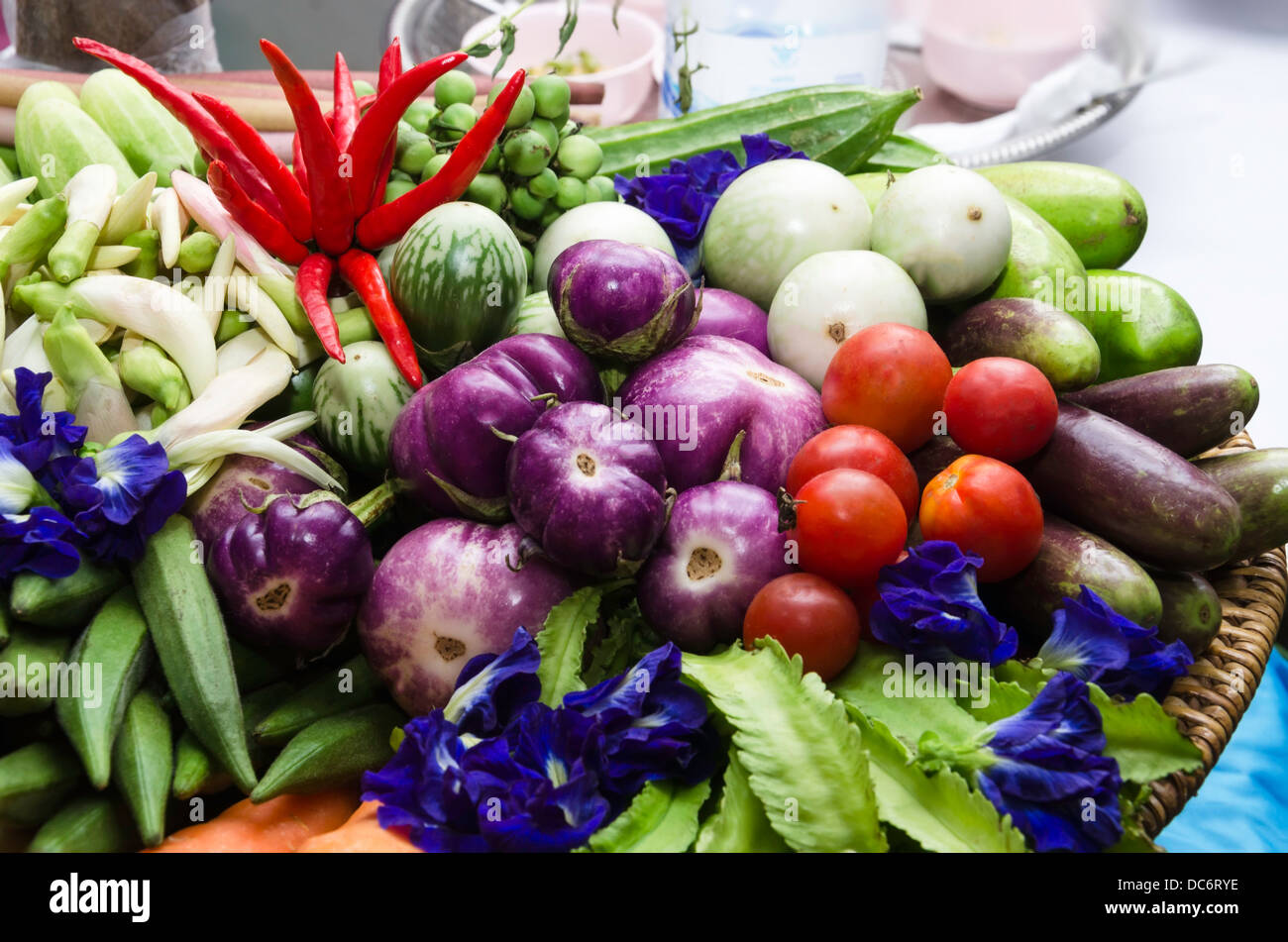 Beautiful vegetables at a farmer's productivity suite Stock Photo - Alamy