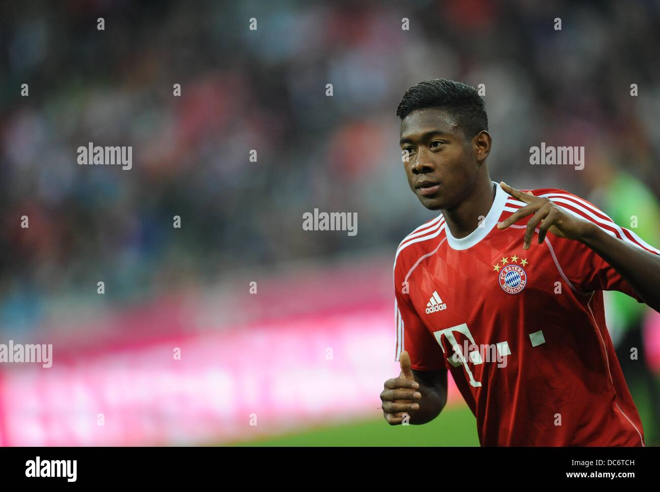 Munich, Germany. 09th Aug, 2013. Munich's David Alaba is pictured prior ...