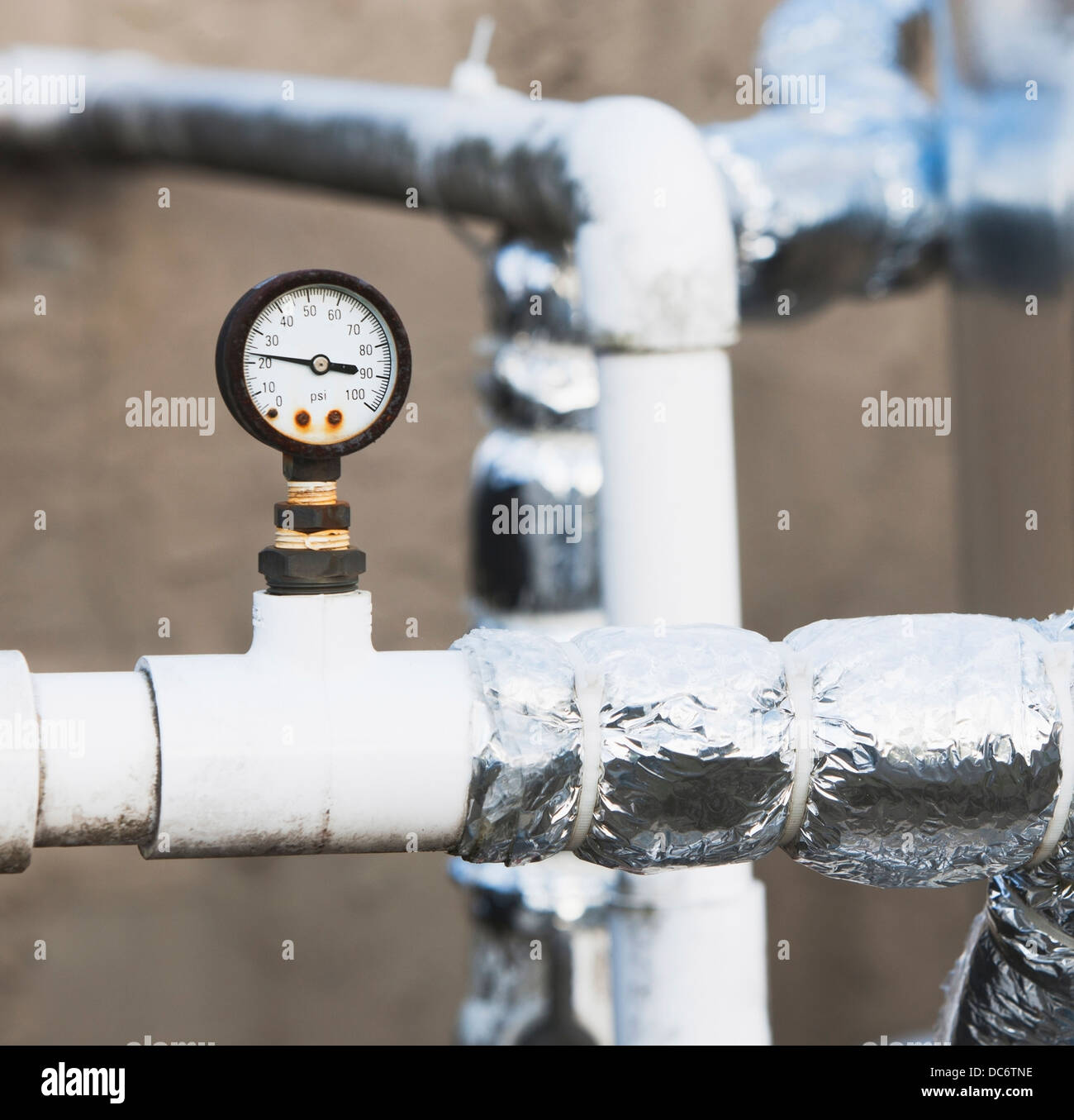Valve measuring new york city hi-res stock photography and images - Alamy