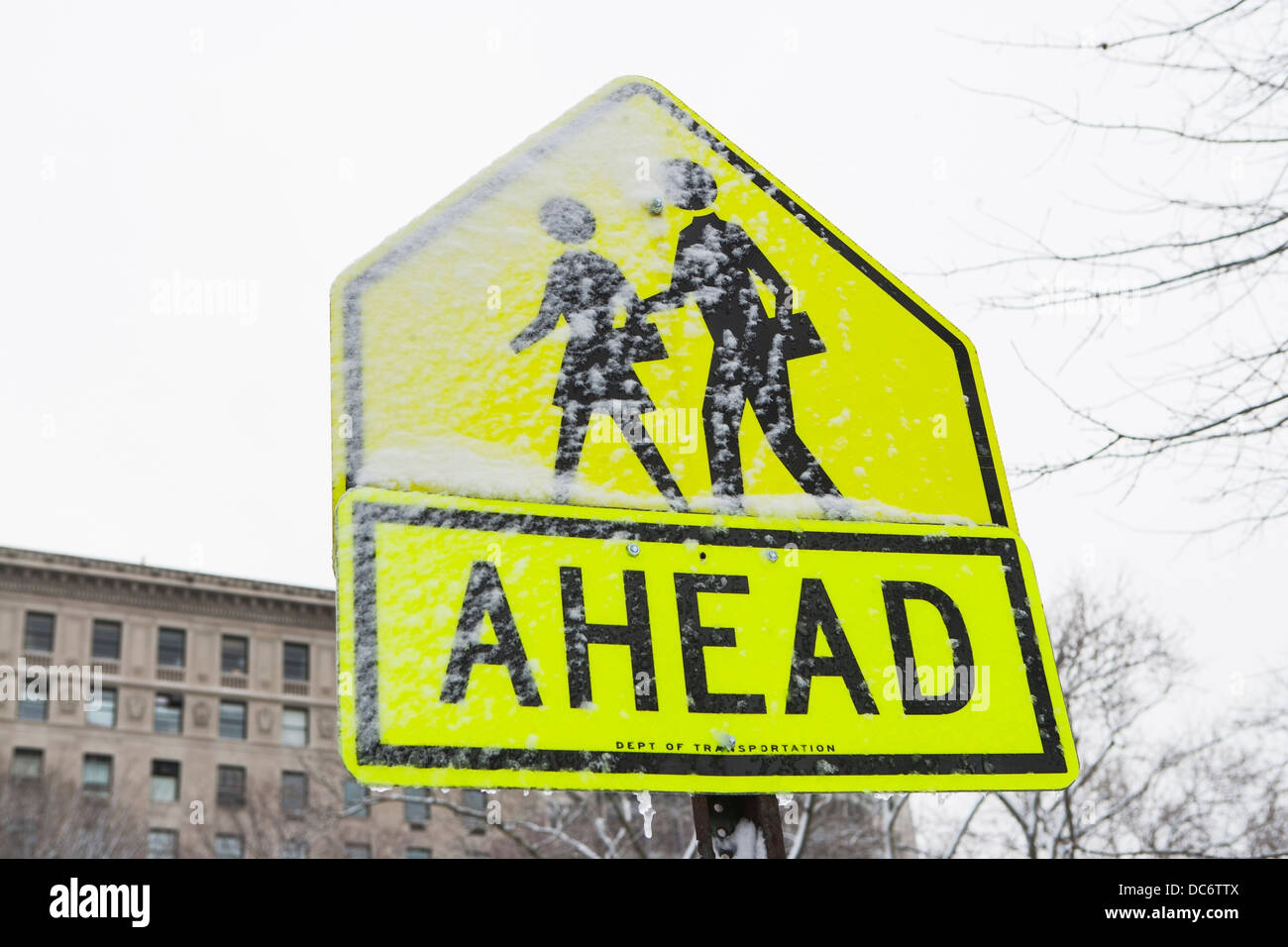 USA, New York State, New York City, Road sign Stock Photo - Alamy