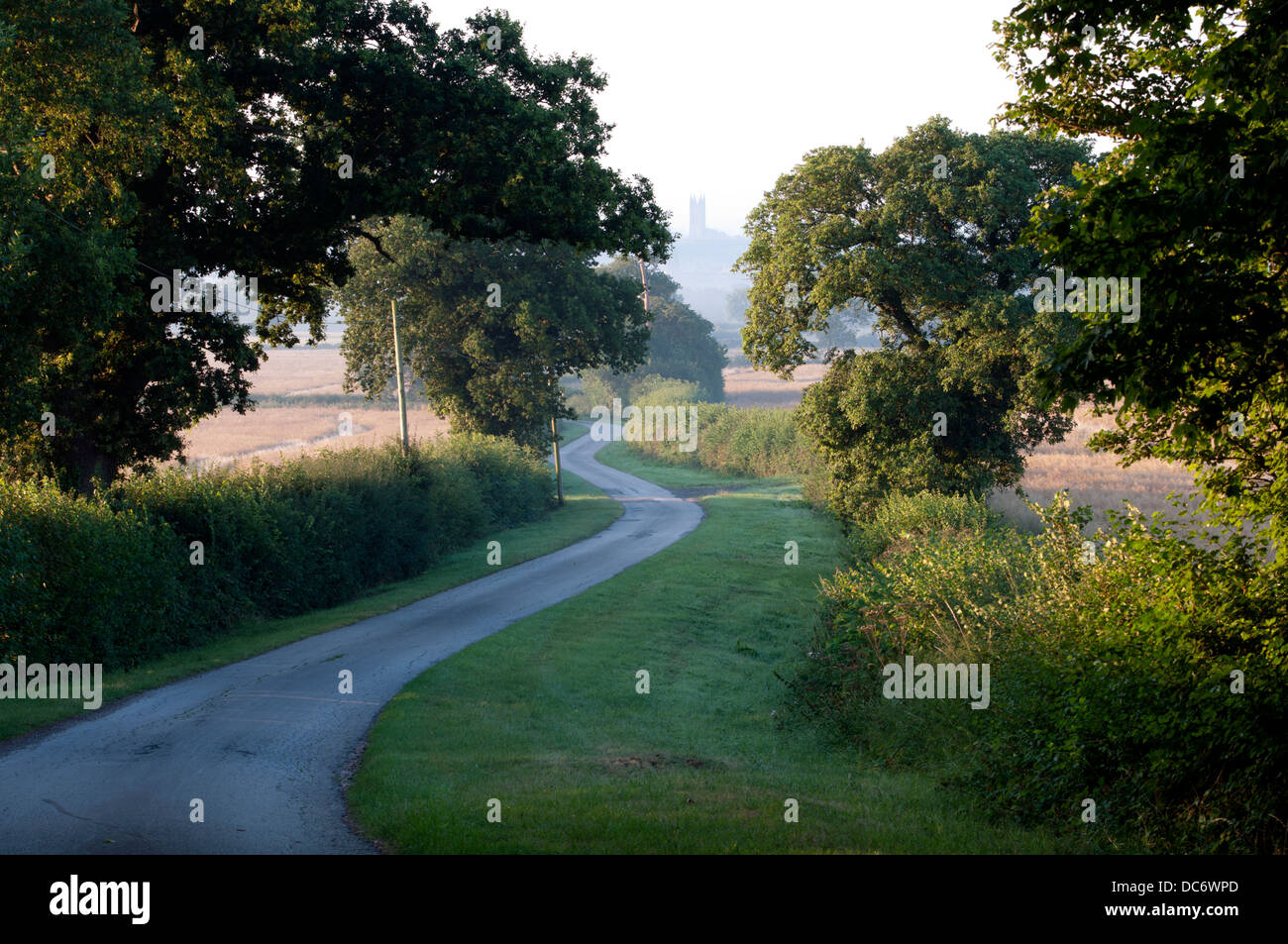 Winding Country Road England Stock Photos & Winding Country Road ...