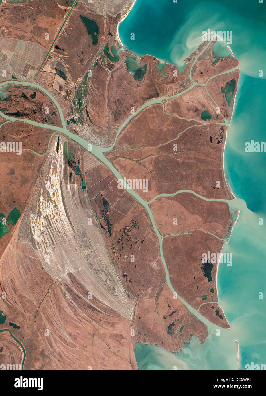 River delta satellite hi-res stock photography and images - Alamy