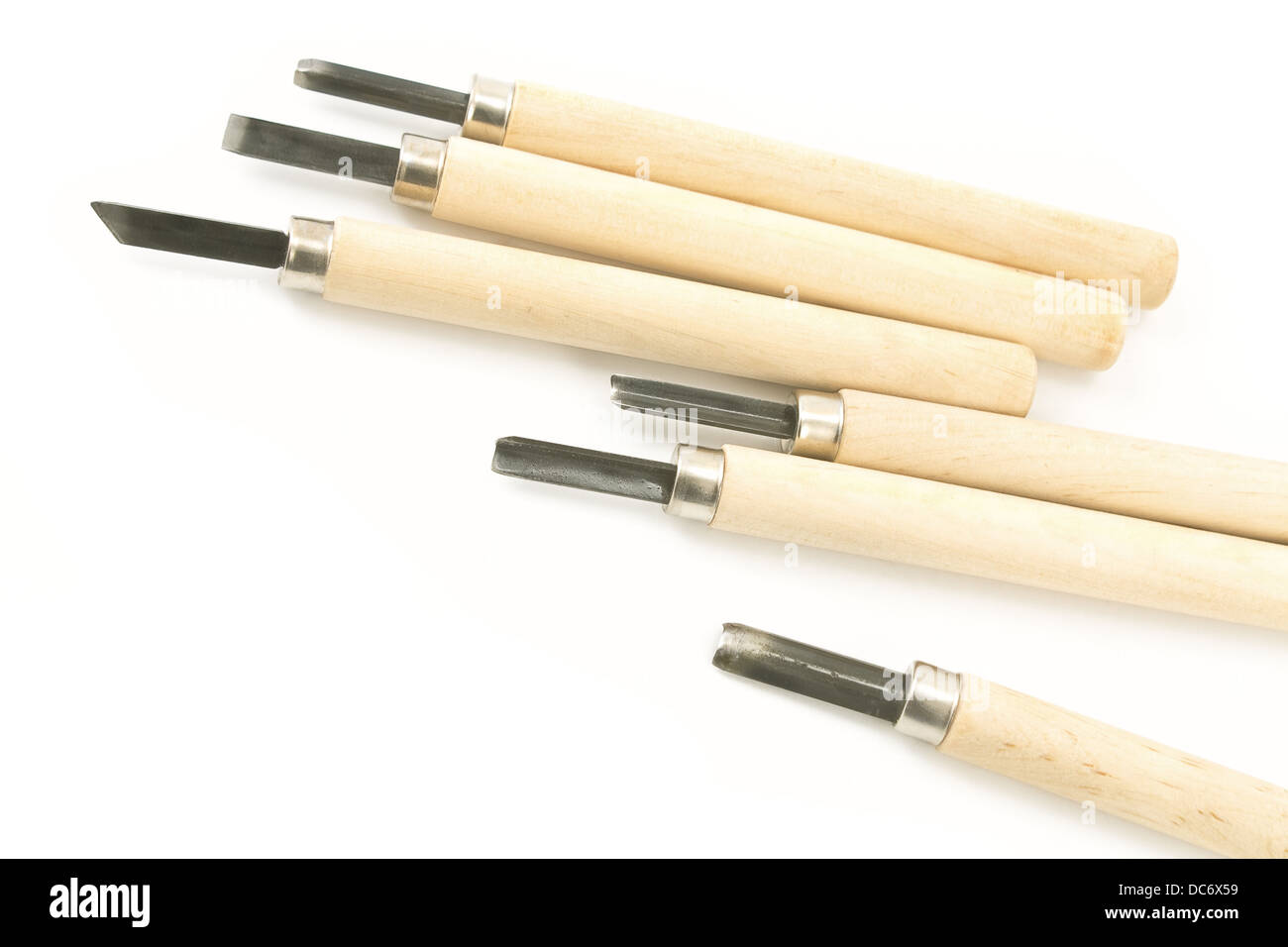 Set wood carving tool hi-res stock photography and images - Alamy