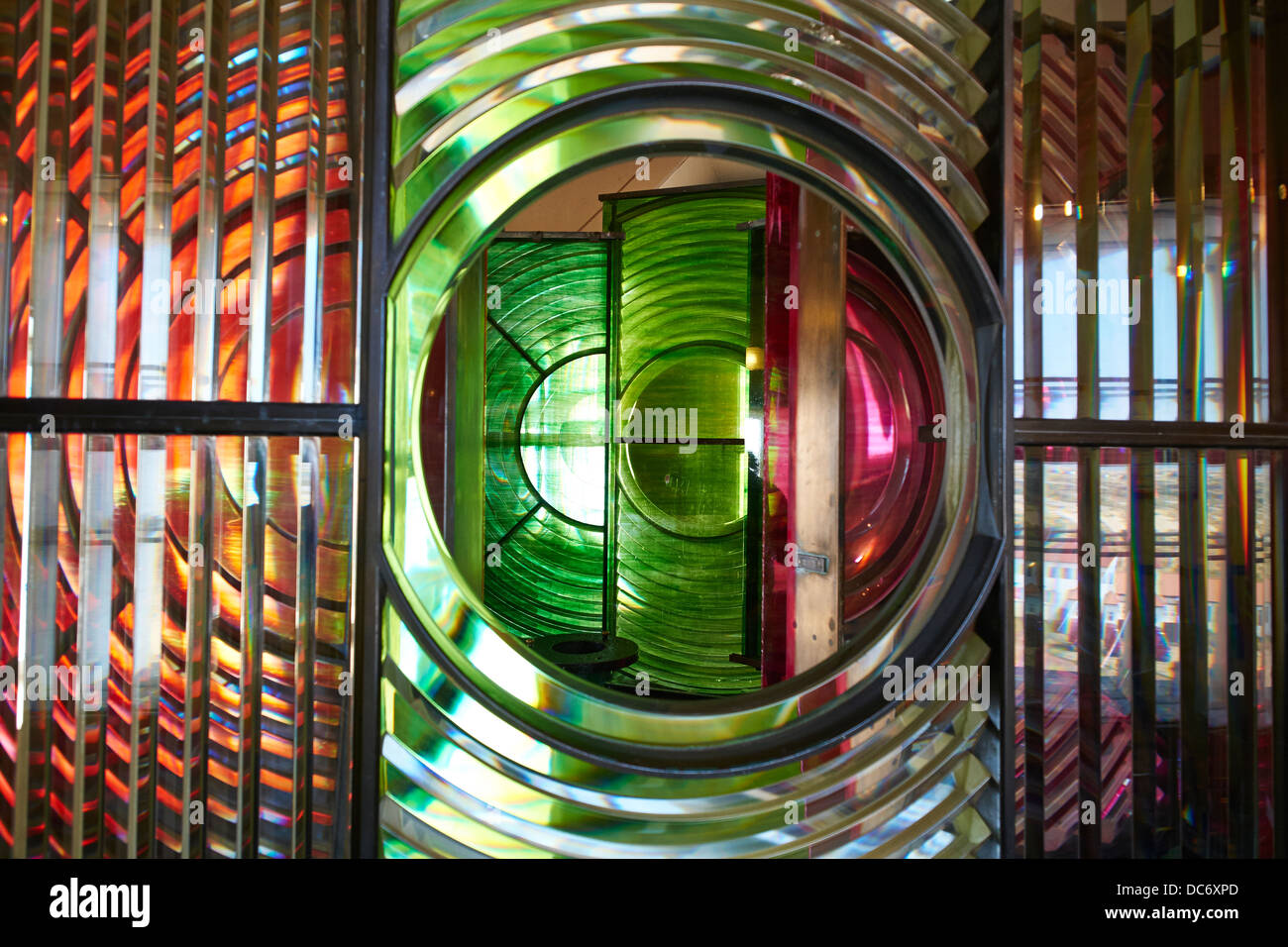 Sector Lights In The Lens Room The Old Lighthouse Dungeness Kent UK ...