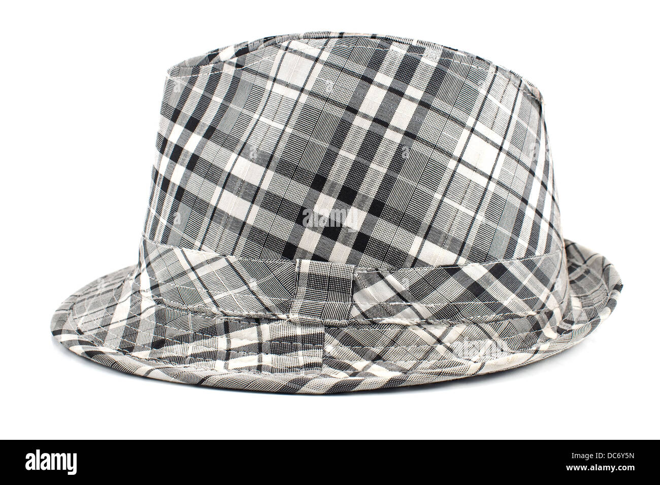 Patterned hat isolated on white Stock Photo - Alamy