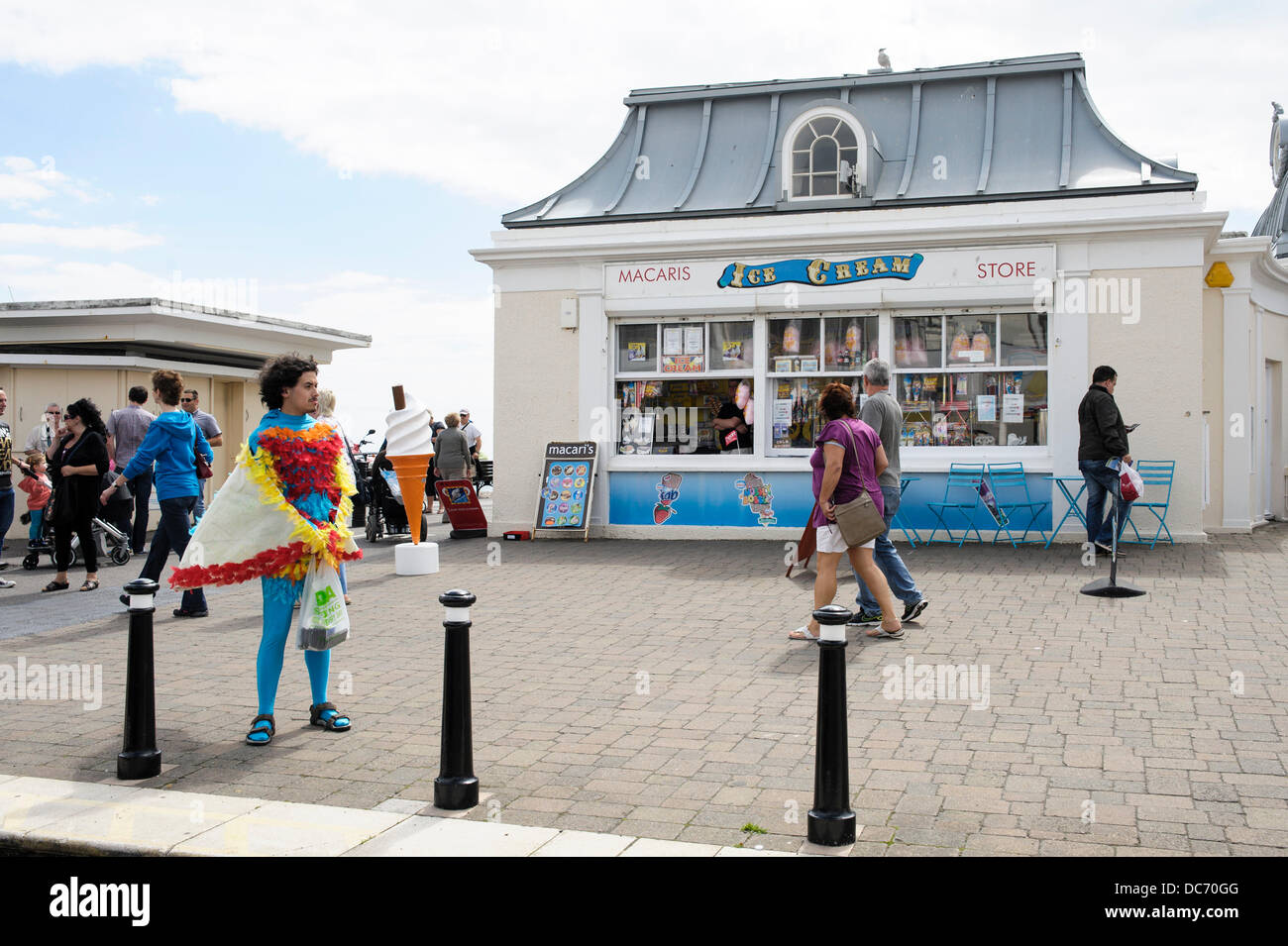 Worthing, UK, 10/08/2013 : Worthing International Birdman. The Birdman ...