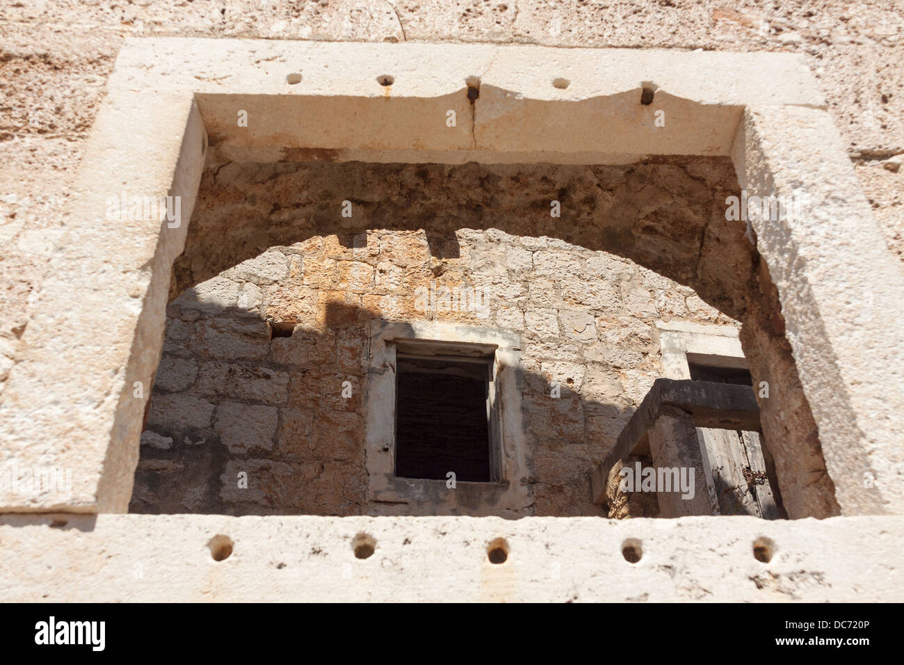 House in a House (Kuca u kuci legend) in Bol on Brač island, Croatia ...