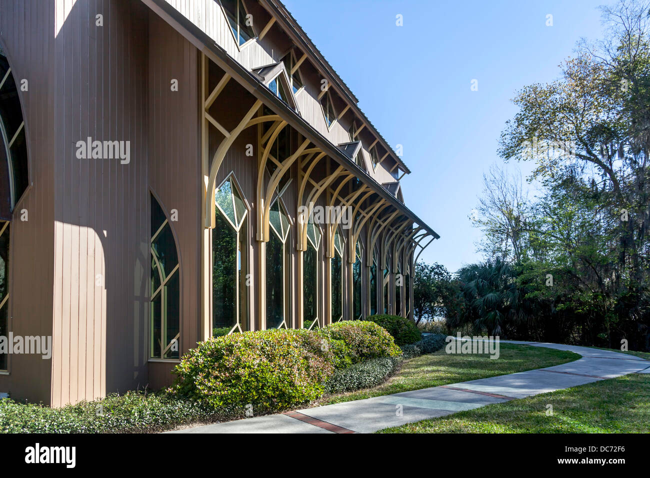 Exterior UF University of Florida Baughman Center Chapel Pavilion at ...