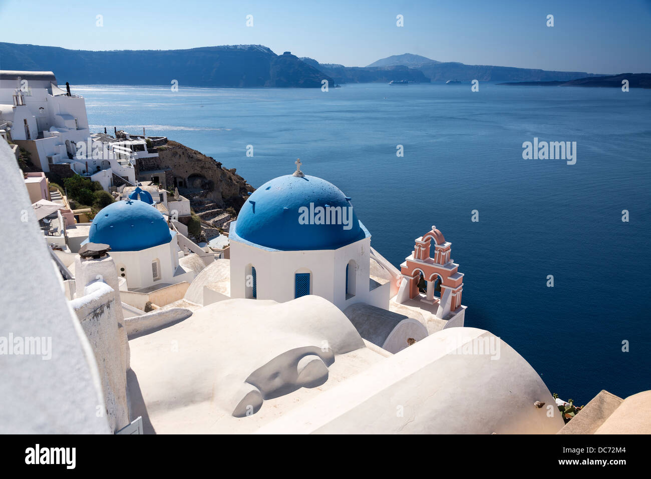 Iconic View of Santorini Stock Photo - Alamy