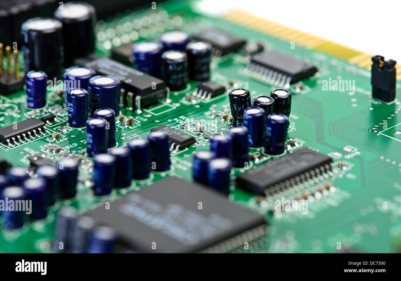 Computer circuit macro technology concept Stock Photo - Alamy