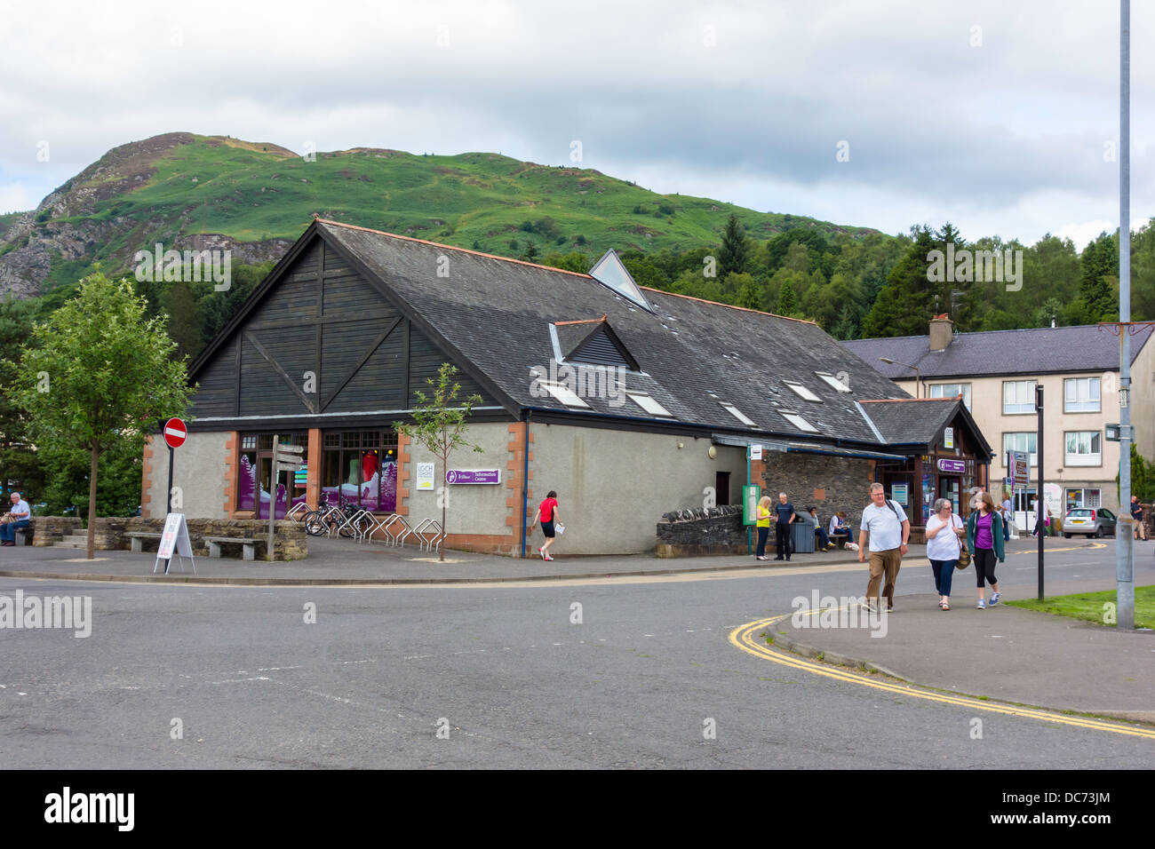 Visit Scotland Tourist Information building in Aberfoyle Stirlingshire ...