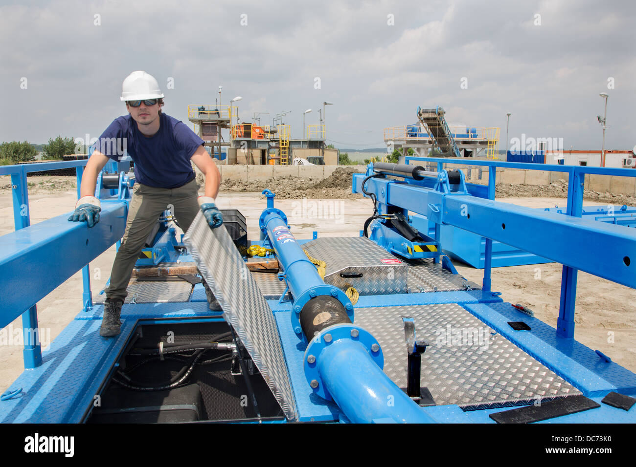 young worker at work Stock Photo - Alamy