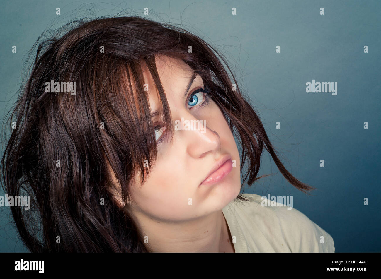 an image of sad girl Stock Photo - Alamy