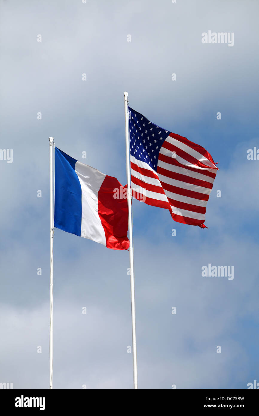 American french flag hi-res stock photography and images - Alamy