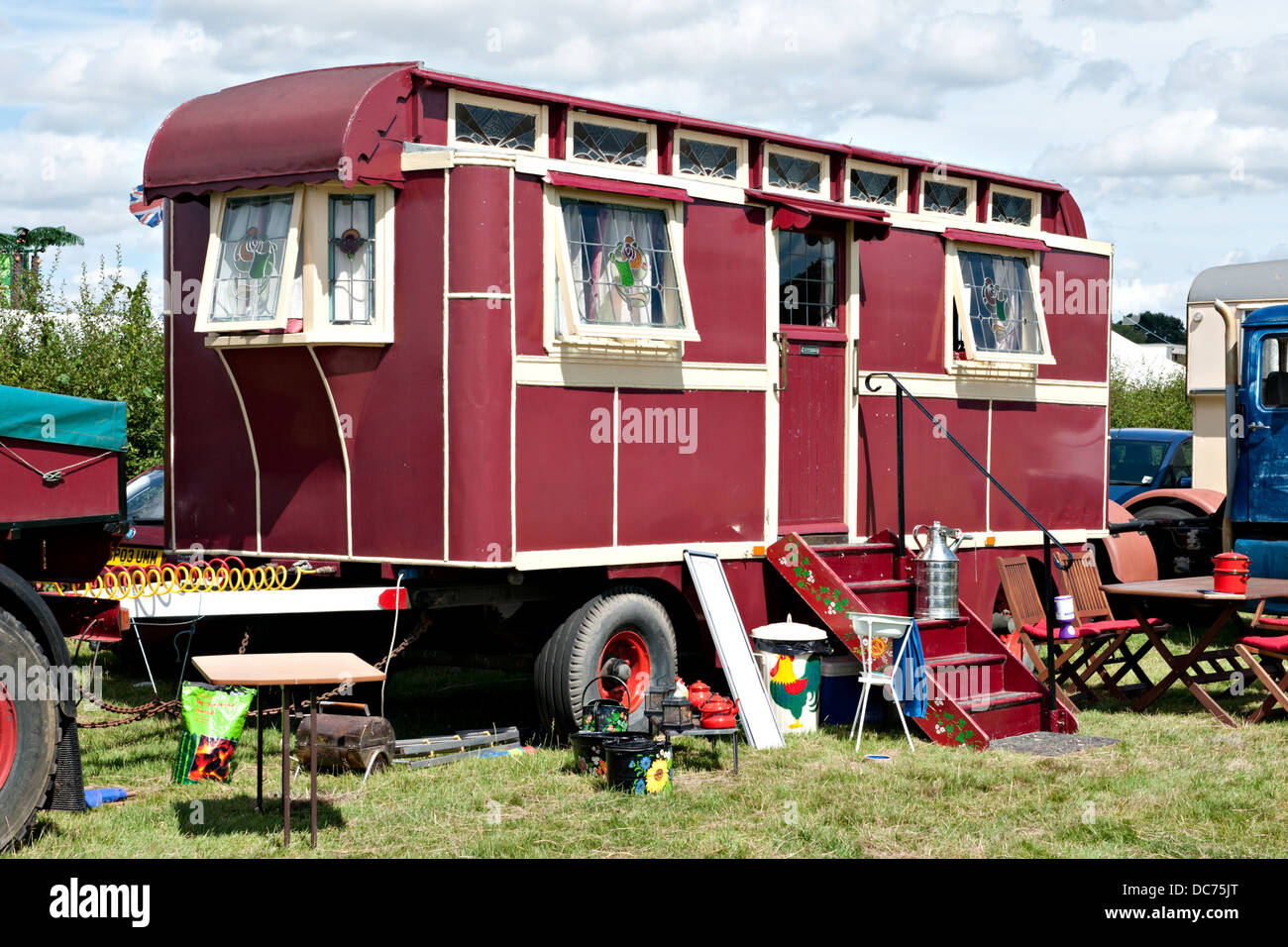 A 1924 Circus Living Van commissioned in that year by Rose Fish, a ...
