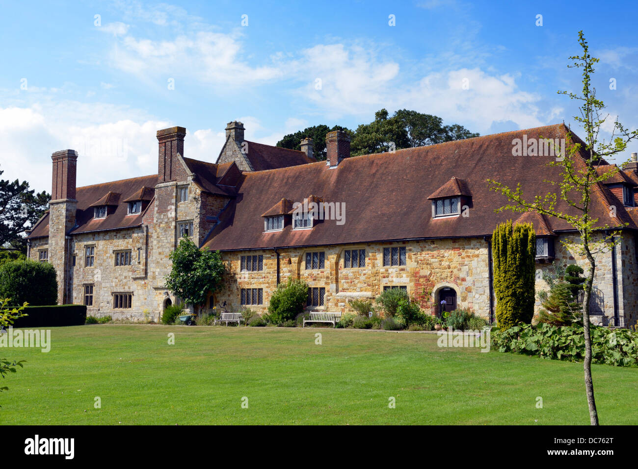 The present day house at Michelham Priory, Upper Dicker, East Sussex ...