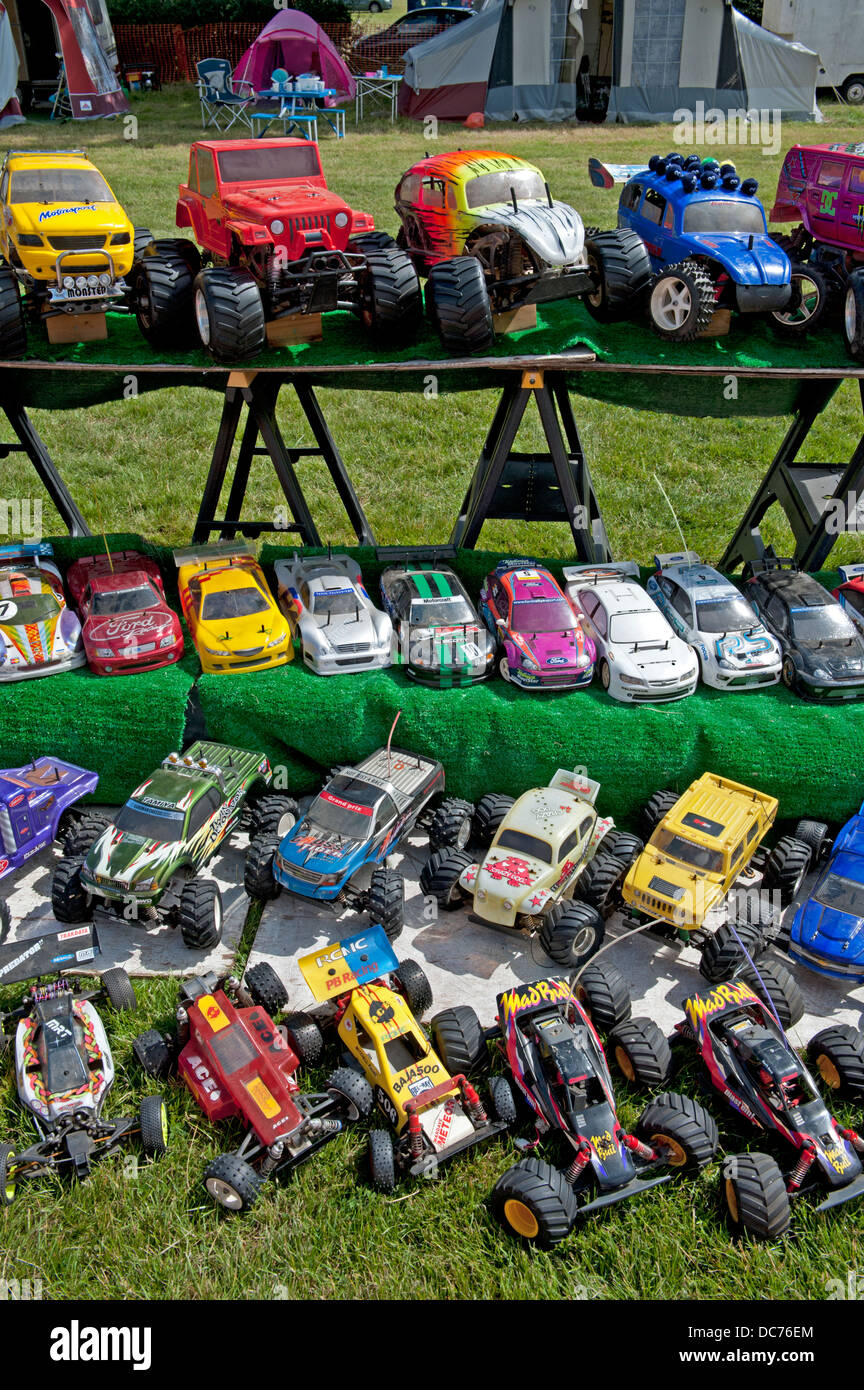 Model radio controlled cars at a transport fair in England Stock Photo ...