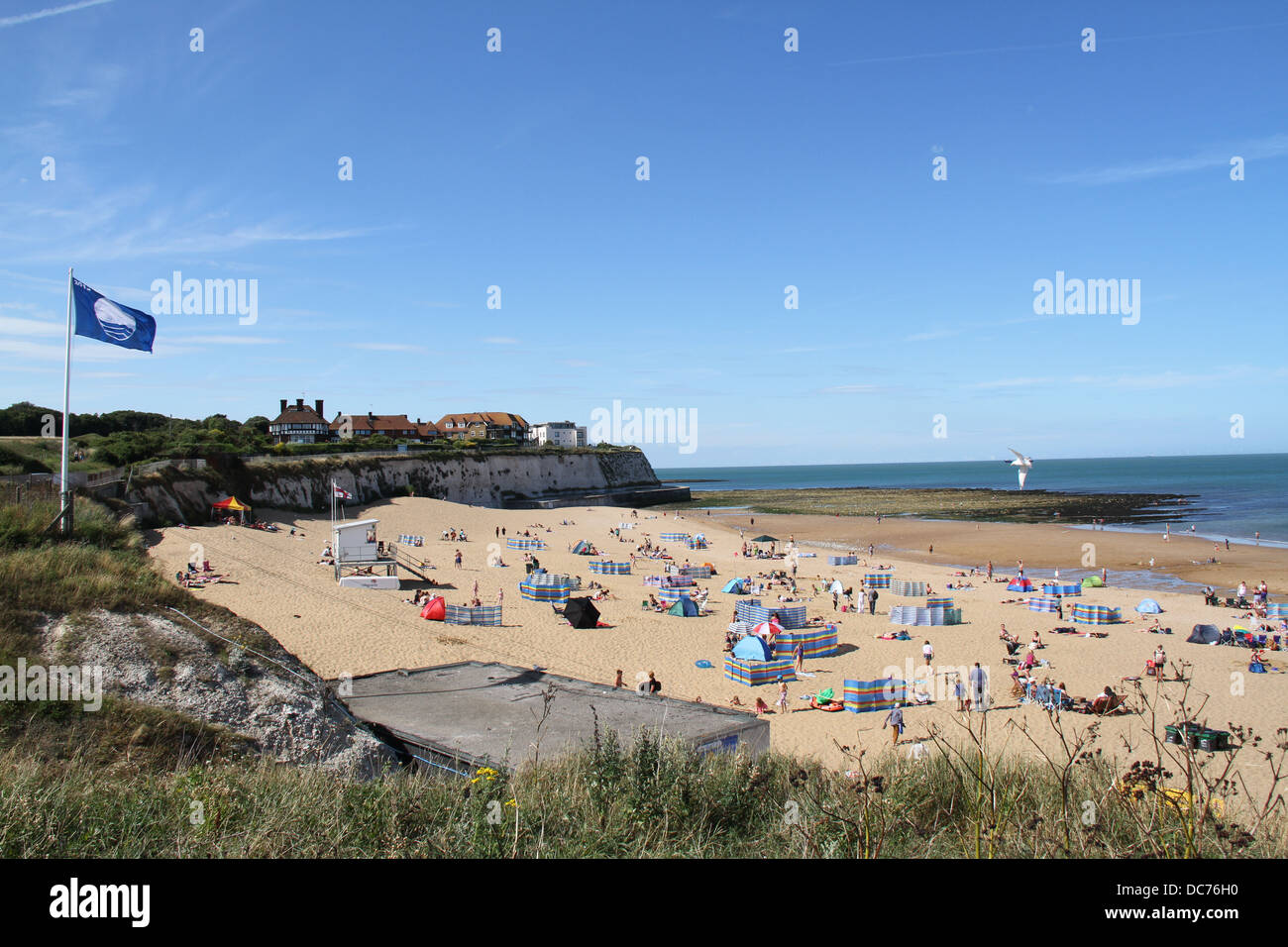 Joss Bay beach, Broadstairs, Kent, England Stock Photo - Alamy