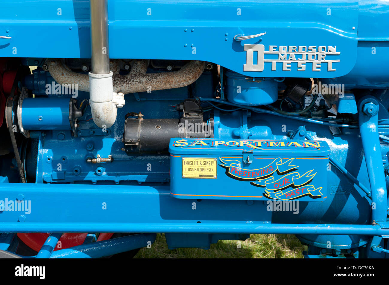 Vintage fordson major tractor hi-res stock photography and images - Alamy