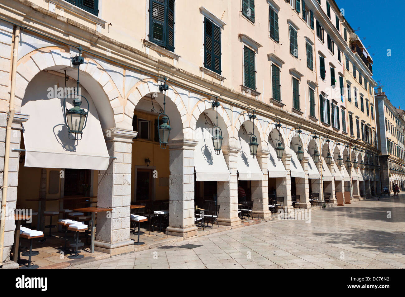 Liston corfu hi-res stock photography and images - Alamy