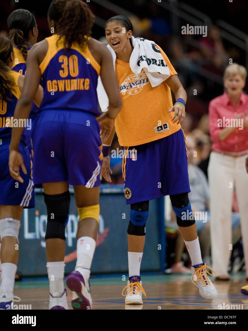 Los angeles sparks candace parker hi-res stock photography and images ...