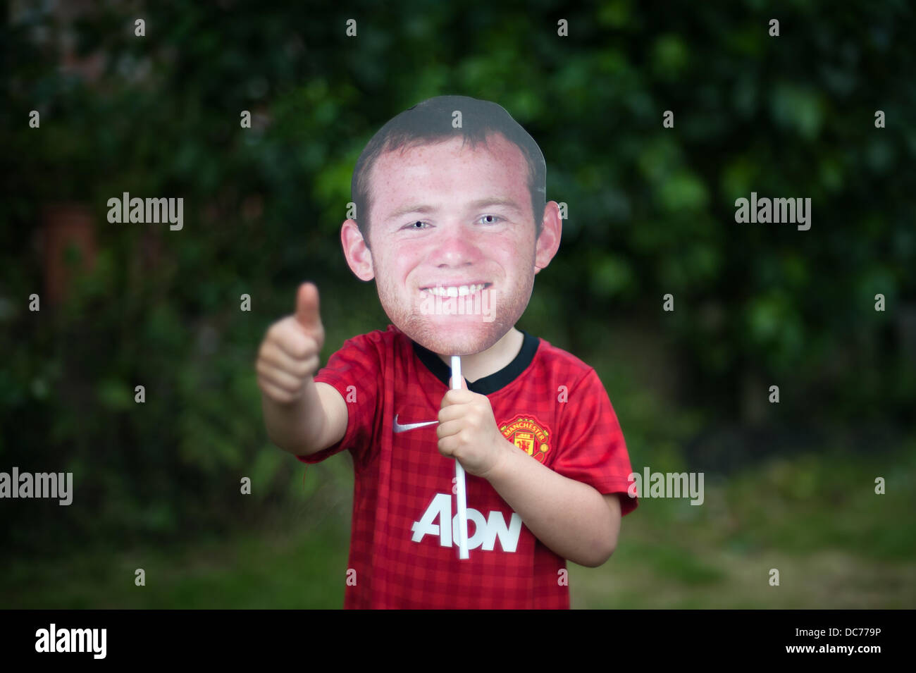 Wayne Rooney Mask Stock Photo - Alamy