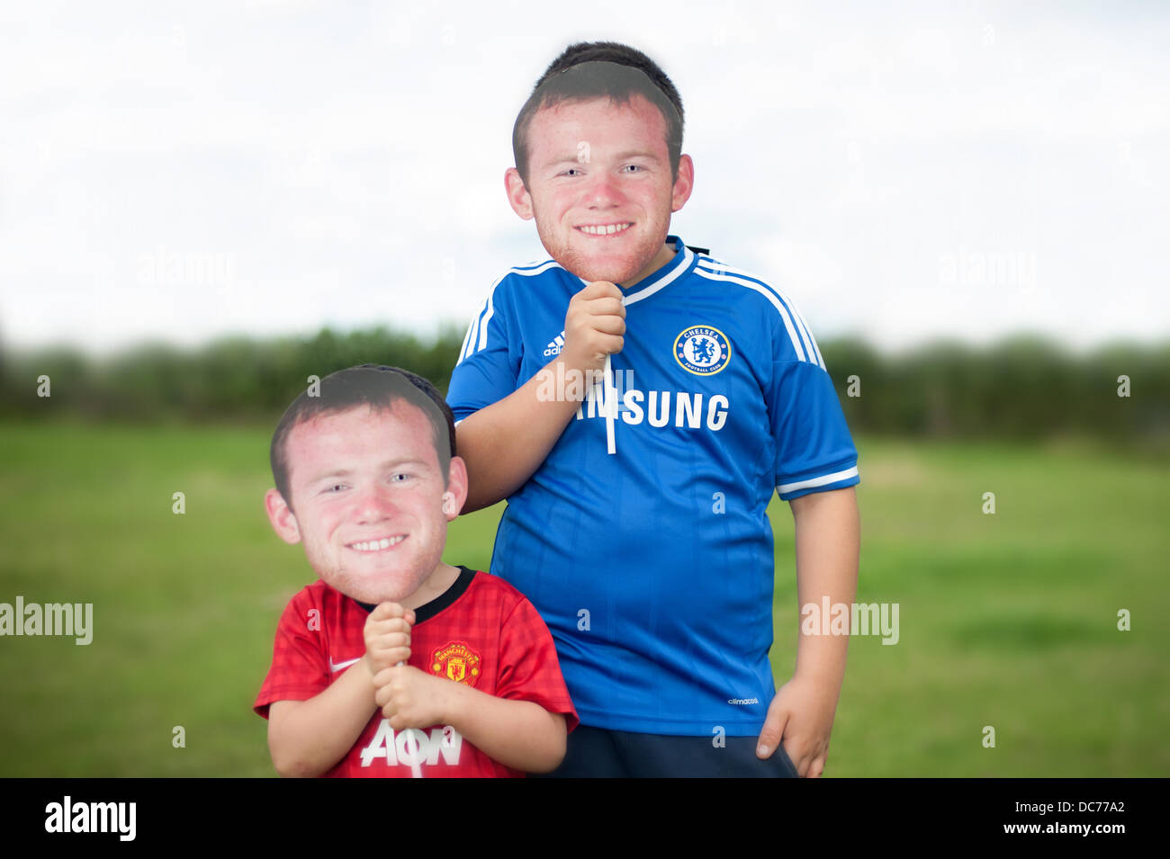Wayne Rooney Mask Stock Photo - Alamy