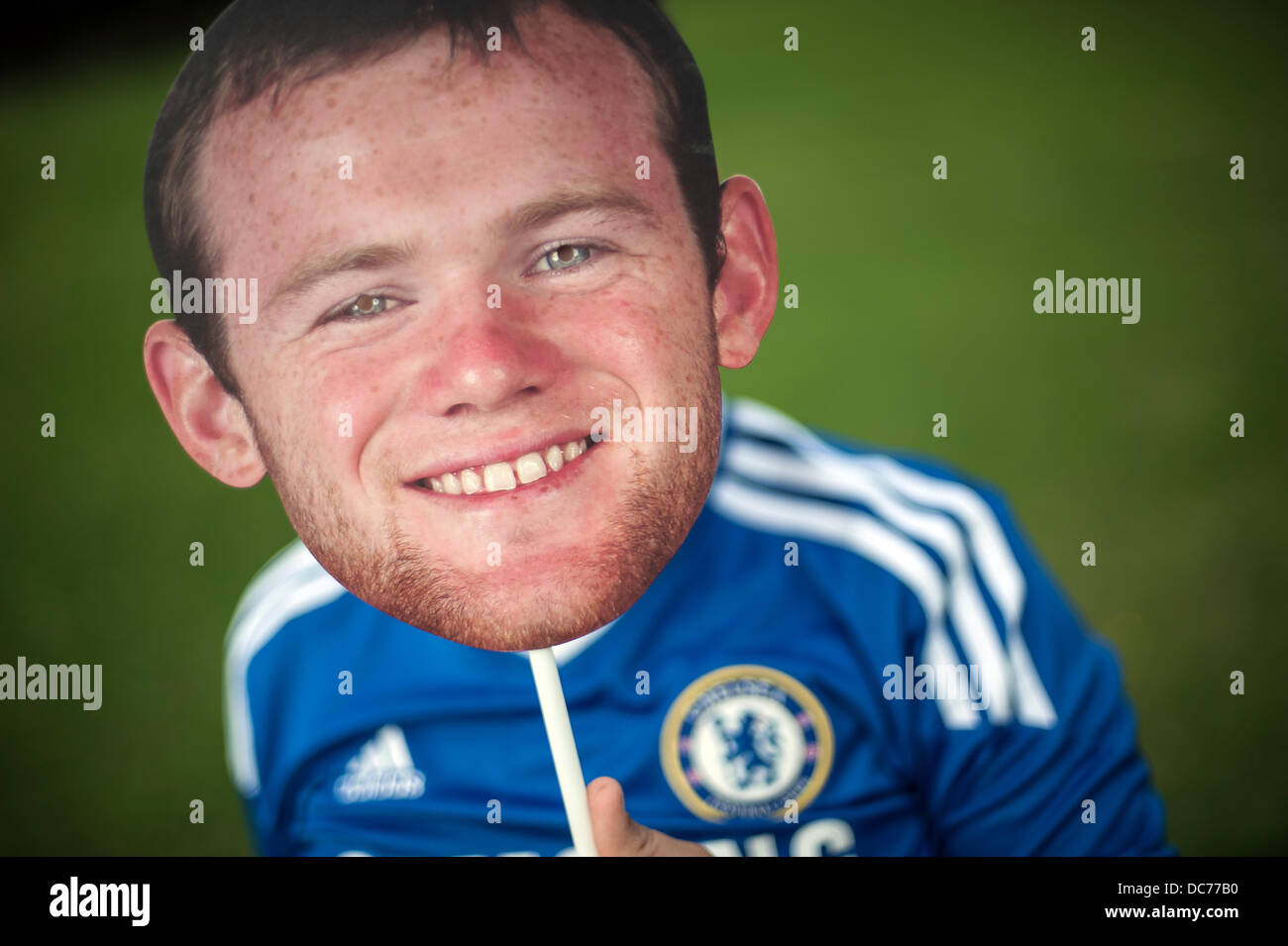 Wayne Rooney Mask Stock Photo - Alamy
